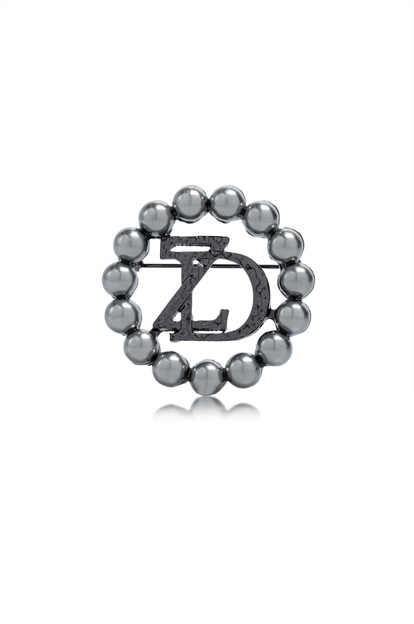 Yesha Brooch - Black - ZYTADELIA